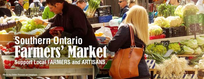 Southern Ontario Farmers' Markets: Supporting Local