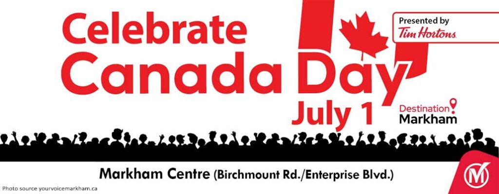 Canada Day 2026 in Markham | July 1 at Markham Centre
